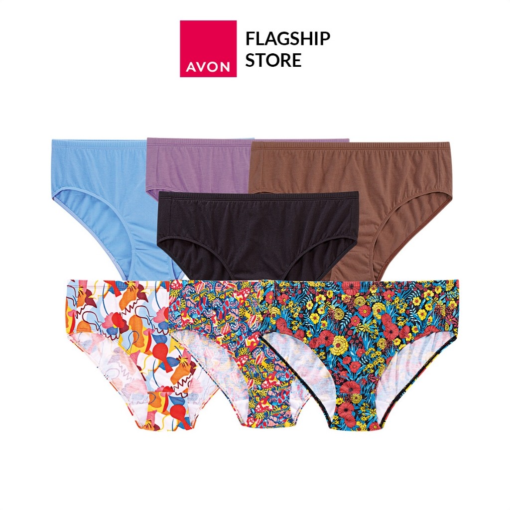 Avon Fashion Classic Erin 7-in-1 Midi Panty Pack | Shopee Philippines
