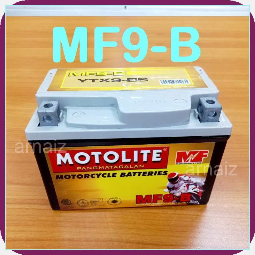 Motolite|u=MF9-B(L=Maintenance|c(Free=m|Motorcycle(Z=Battery|F(YTX9-BS=x|MF9B(u=YTX9B Battery ...