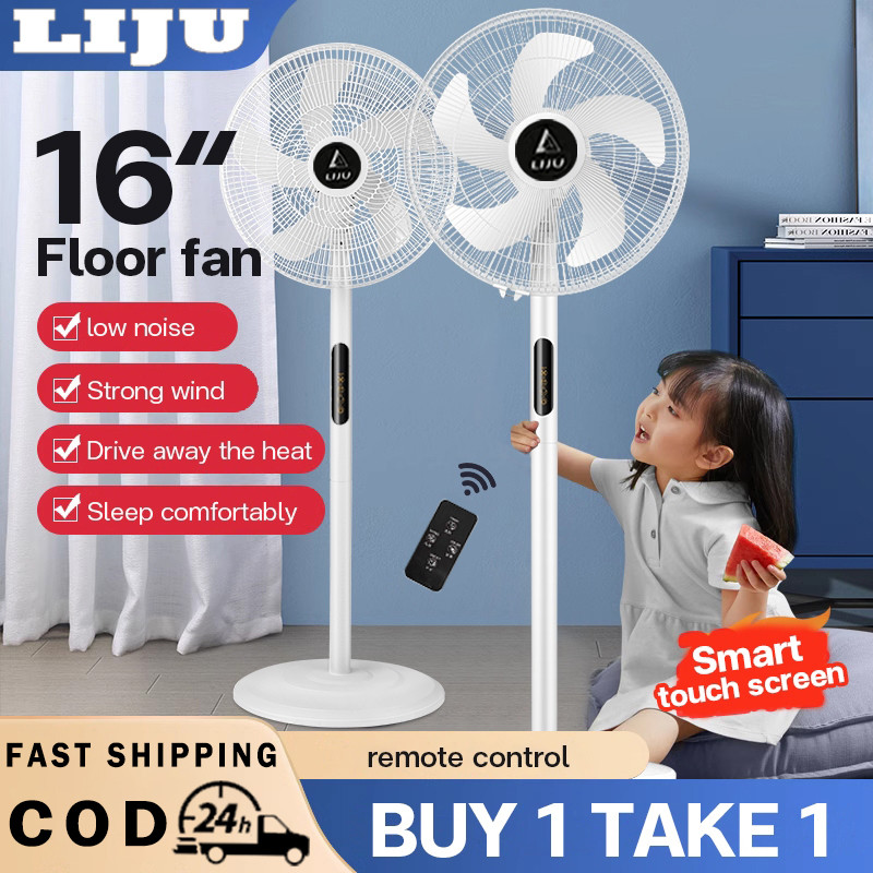 Electric fan 16-inch 8-speed 5-blade Stand fan desk fan floor fan 2-in ...