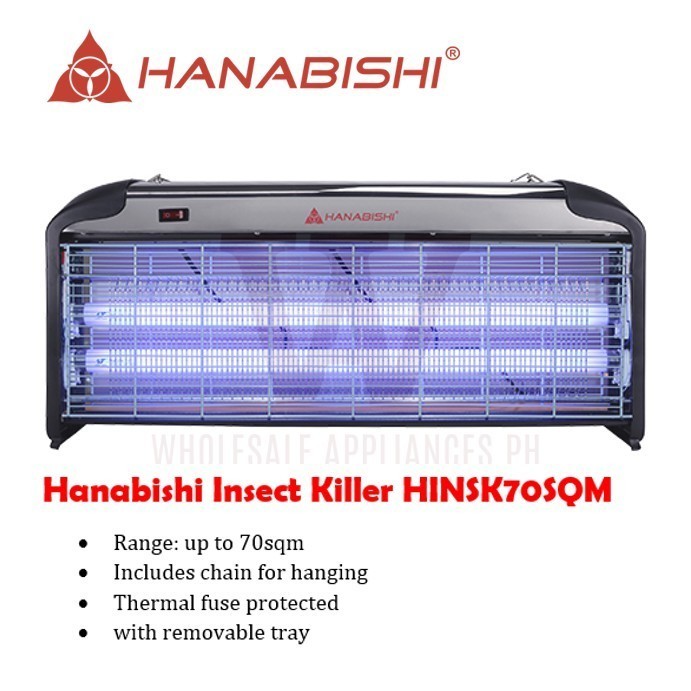 Hanabishi Insect Killer Range : Up To 70Sqm. Original w/ 1 Year ...