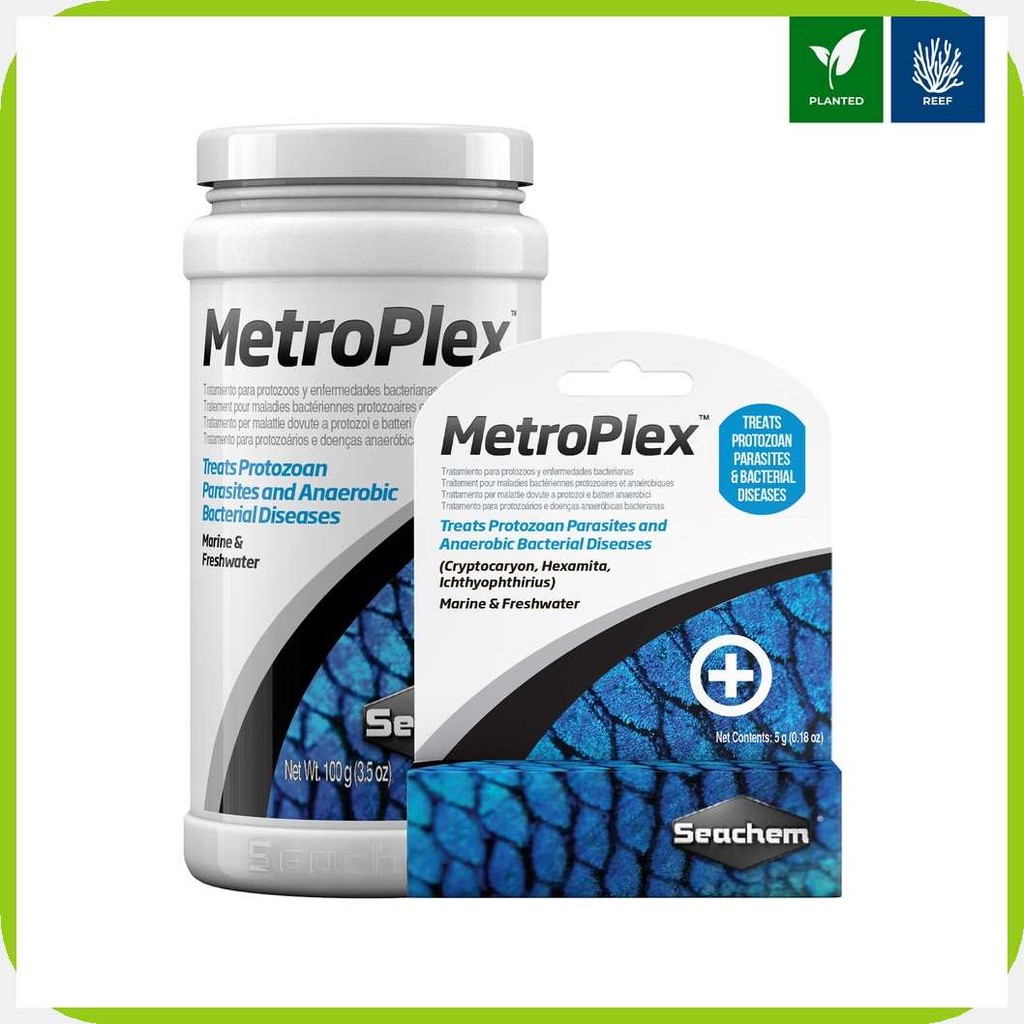 Seachem"sY;MetroPlex\rr^|~mm~Treats?uG~Fungal*qk?&~F*Bacterial?Q ...