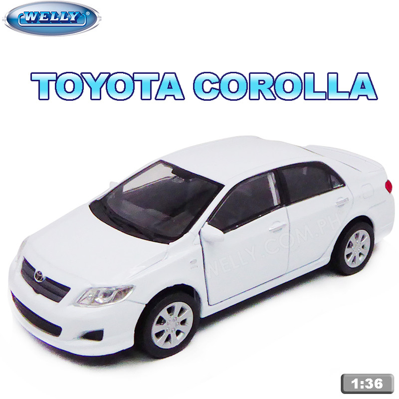 Welly 1:36 Toyota Corolla Diecast Collectible Model Toy Car RIC (18519 ...