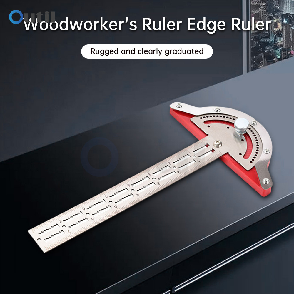 T Square Woodworking Edge Rulers 10/15/20 inch Woodworking Angle Ruler ...