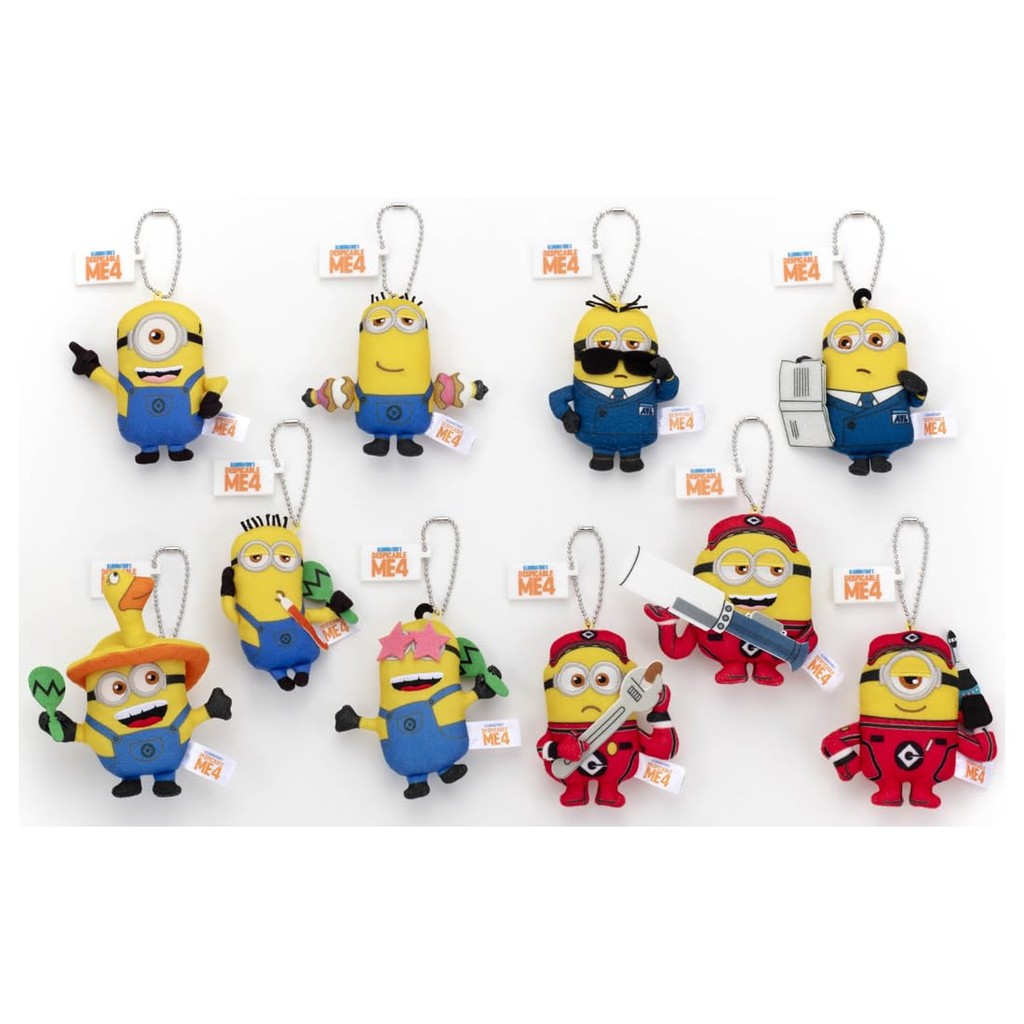 Despicable Me Minion Super Transformation Plush Mini Mascot BOX 【Direct ...