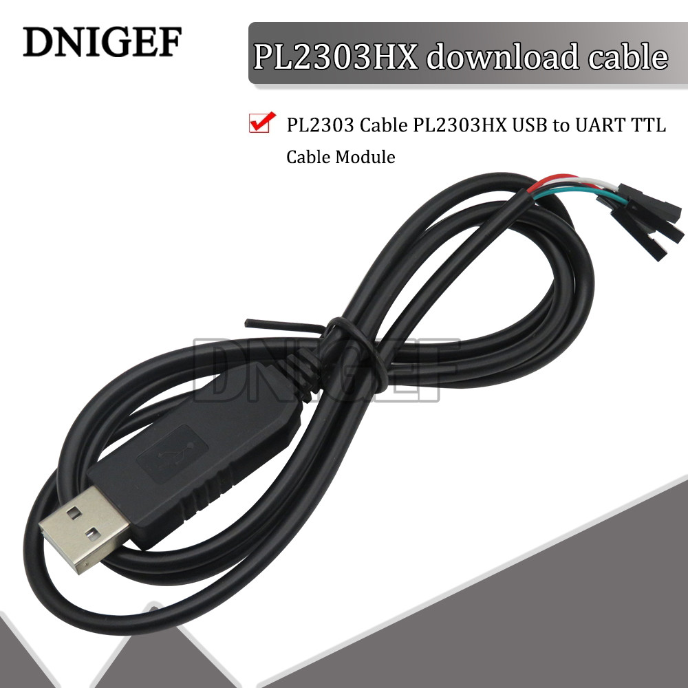 ♀DNIGEF 1PCS PL2303 Cable PL2303HX USB to UART TTL Cable Module 4p 4 Pin RS232 Converter Serial ...