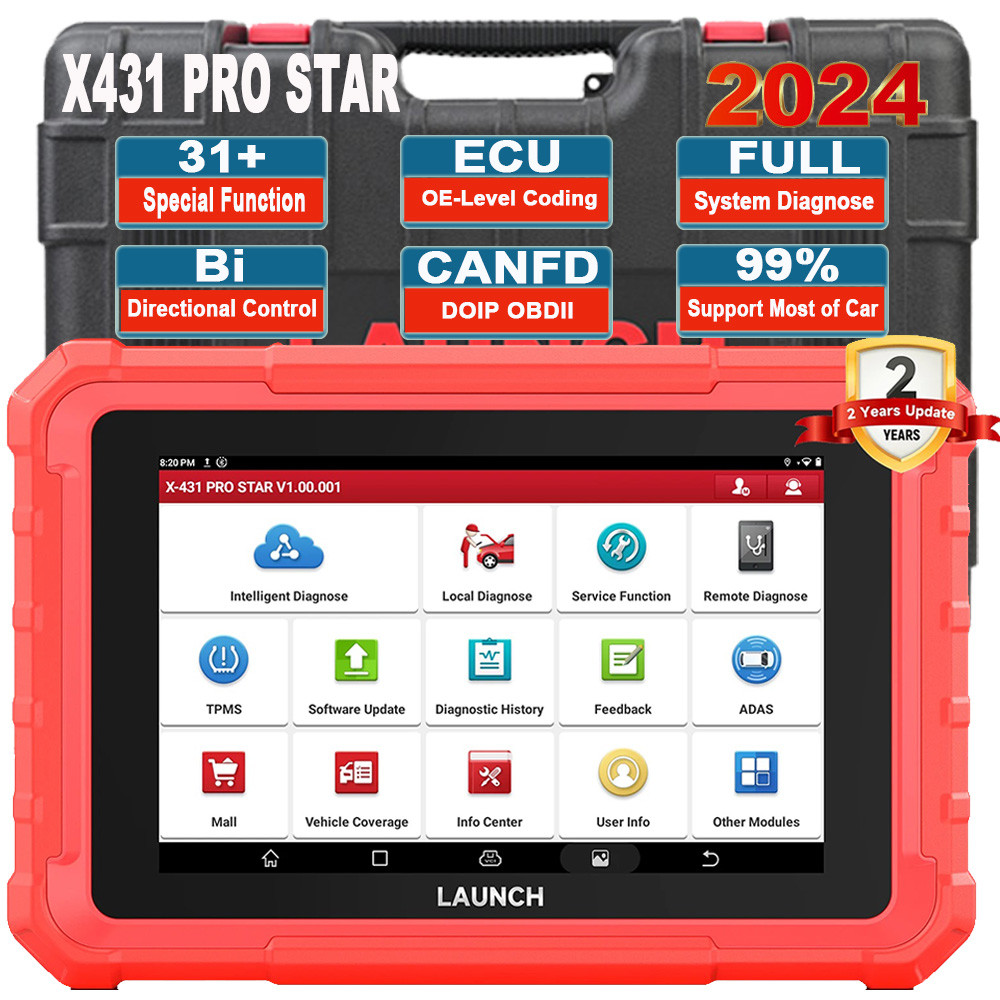 ️2024 New Arrival Launch X431 PRO STAR Elite SDK OBD2 Scanner Full ...