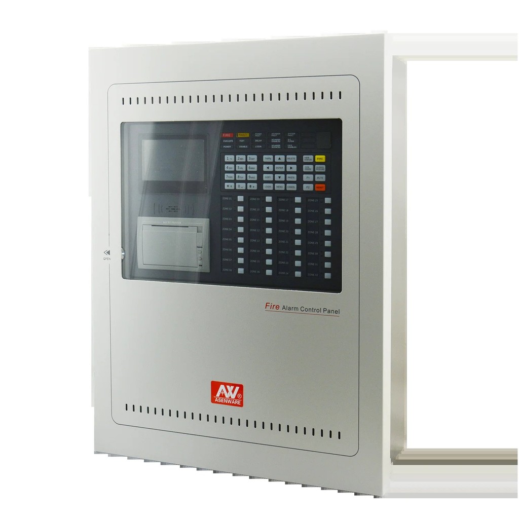 LPCB approved addressable fire alarm control panel fire detection alarm ...