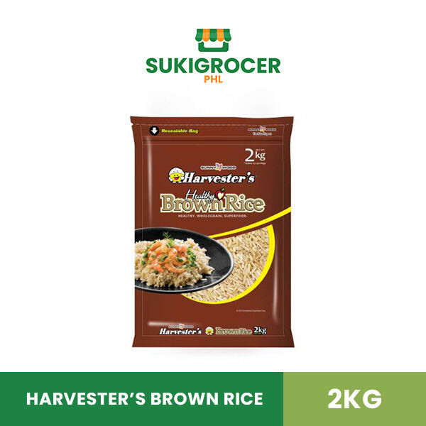 Harvester's Brown Rice 2KG | Shopee Philippines