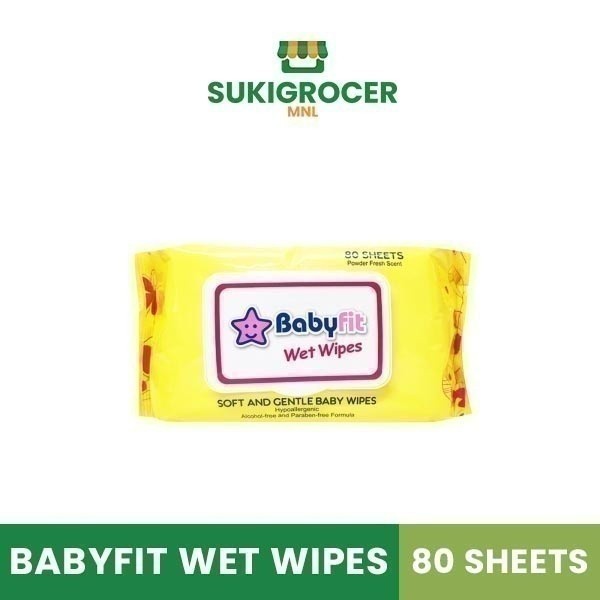 Babyfit Wet Wipes 80 sheets | Shopee Philippines