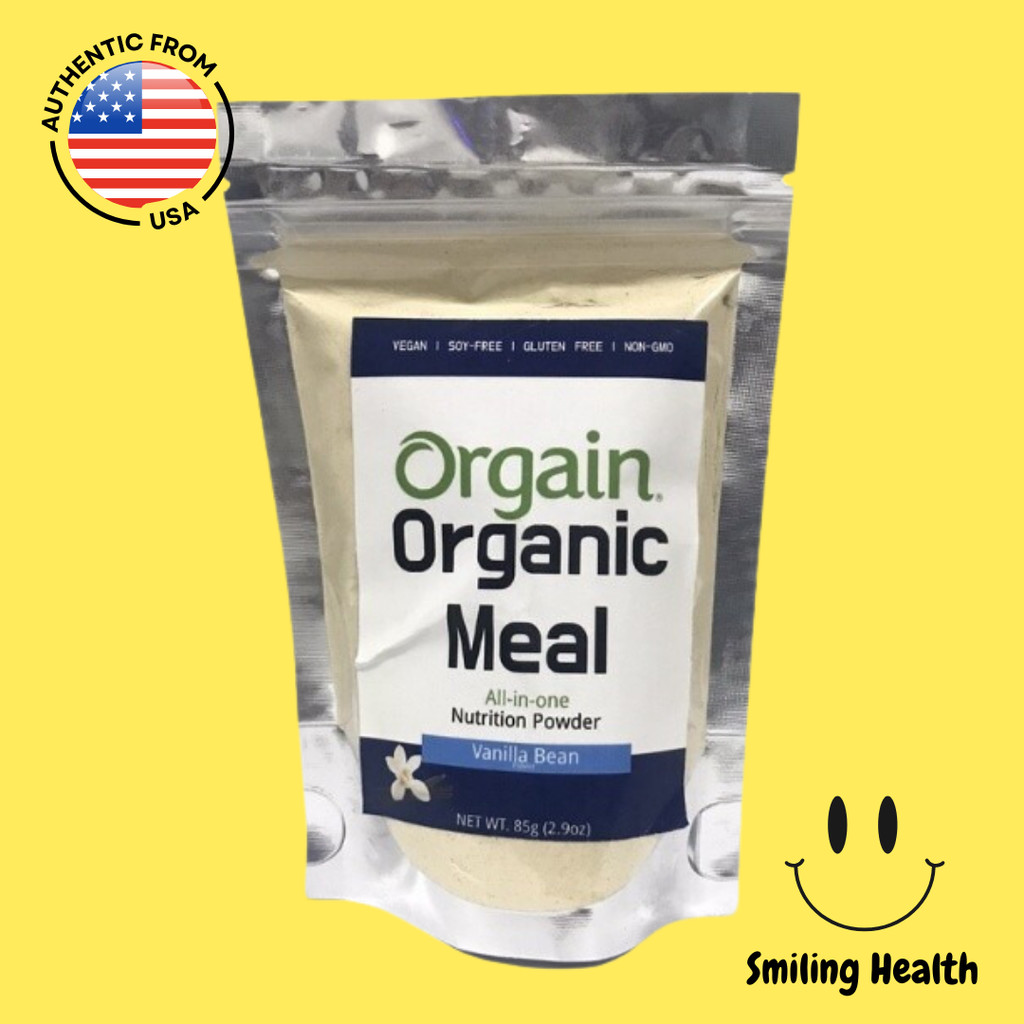 Trial Size Orgain Organic Plant Based Meal Replacement Powder Vanilla ...