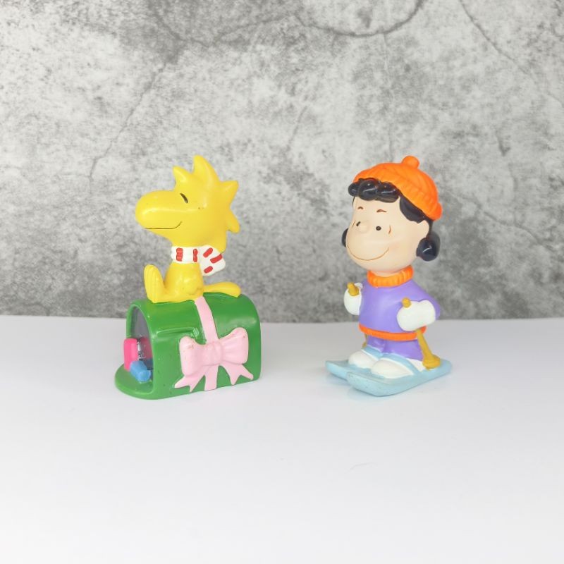 UFS Peanuts Woodstock Lucy Snoopy Figures Loose | Shopee Philippines