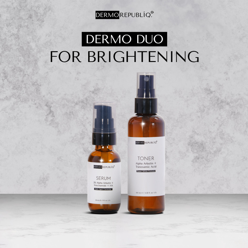 Dermorepubliq Duos - Brightening (Alpha Arbutin + HA Dark Spot ...