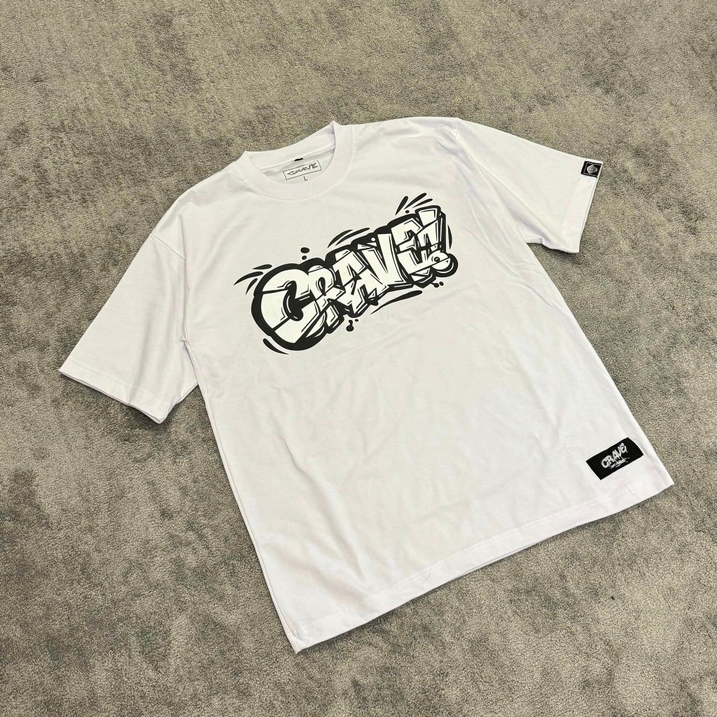 Crave T shirt for Men and Women made in 100% cotton COD | Shopee ...