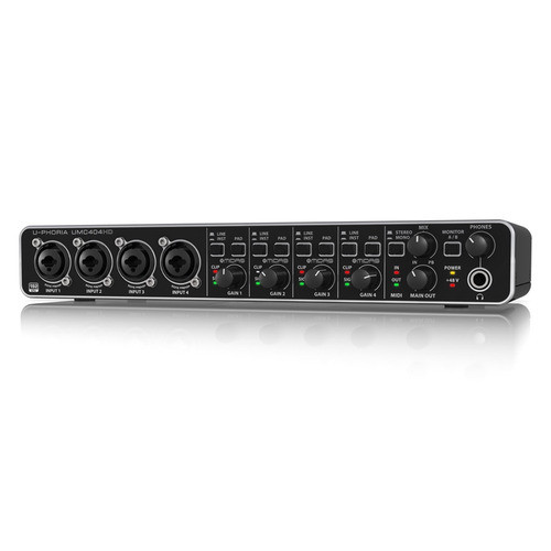 Behringer 4-input 4-output MIDI/USB audio interface UMC404HD U-PHORIA ...