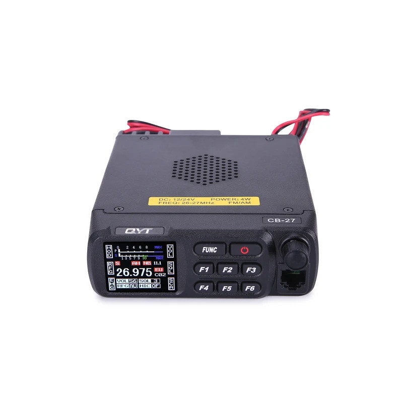 Factory QYT CB-27 AM FM Citizen band color screen hf transceiver mobile ...