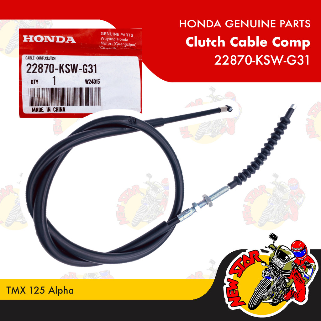 22870-KSW-G31 | Clutch Cable Comp | Genuine Honda parts | TMX 125 Alpha ...