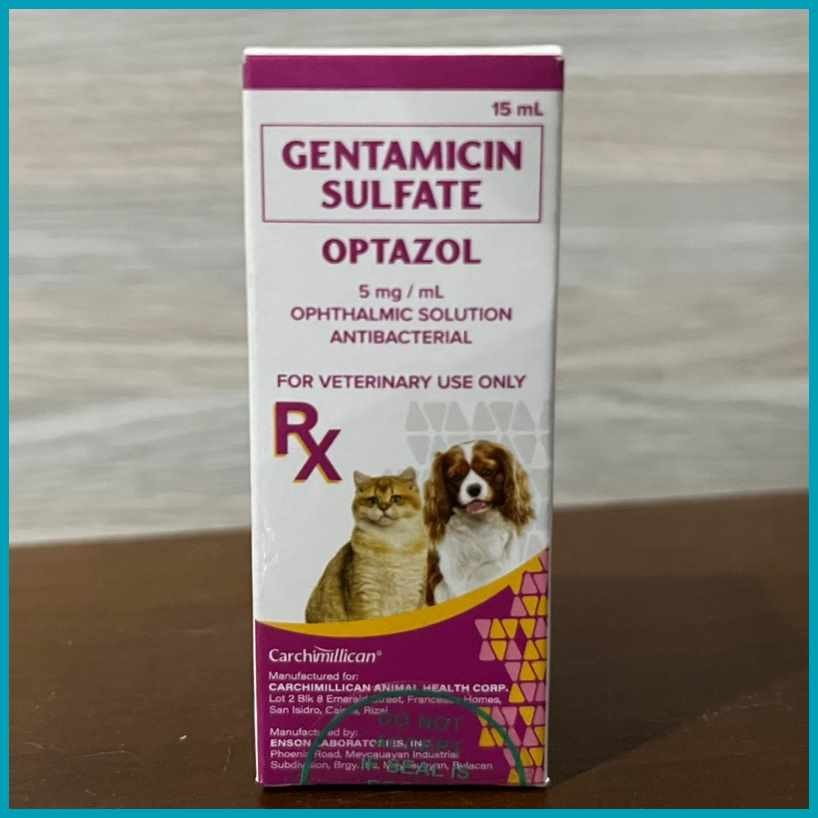 Optazol Eye;Z;Drops;x`for;L`Dogs;v`and;A`Cats;A`|;iW`Gentamicin Sulfate ...