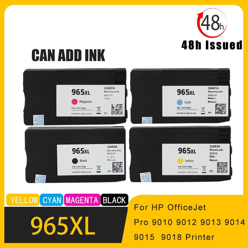 Original for HP965XL 965xl replacement Ink Cartridge for HP OfficeJet ...