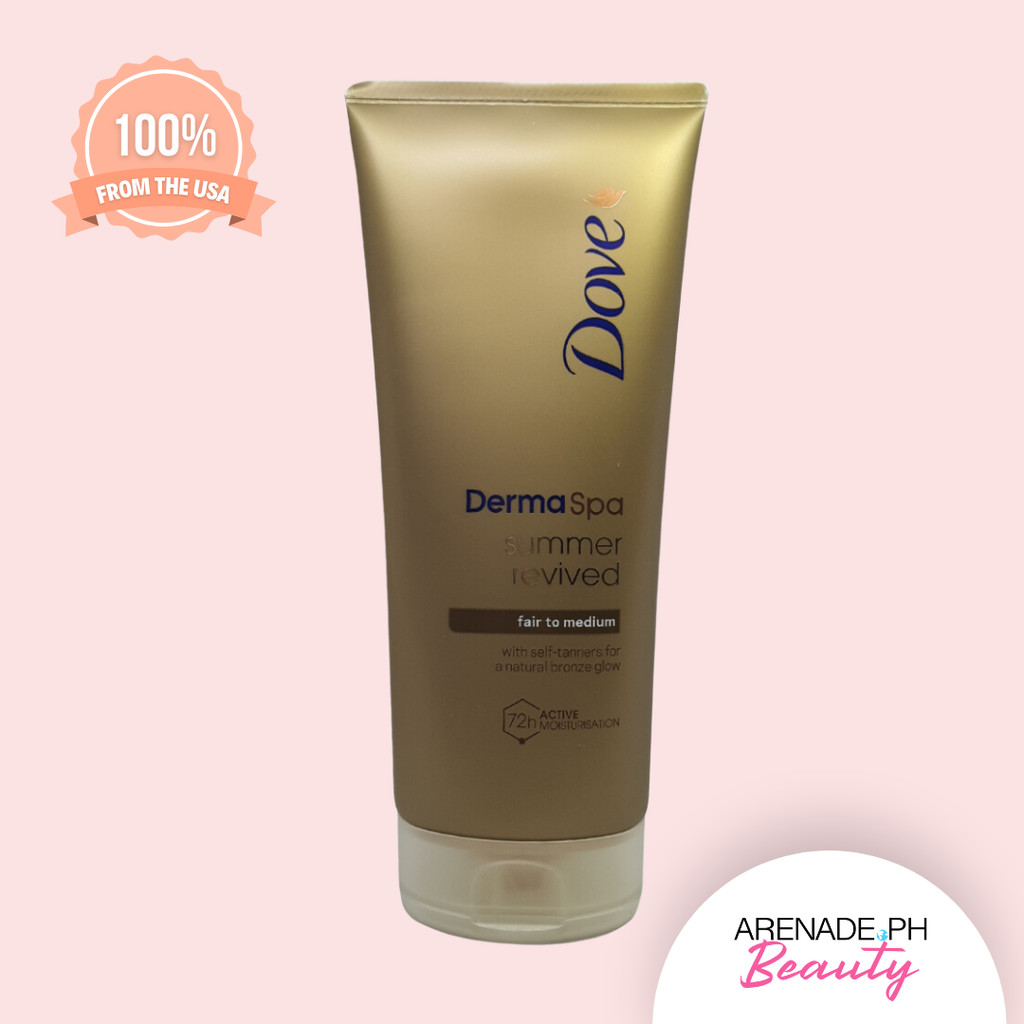 Dove Derma Spa Summer Revived Fair To Medium Skin Body Lotion 200ml ...
