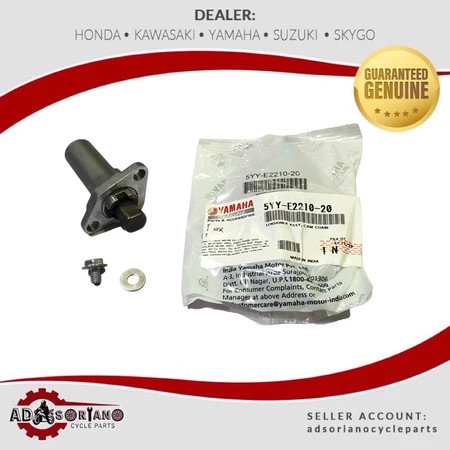 YAMAHA STX 125 TENSIONER ASSY CAM CHAIN 5YY-E2210-20 GEUINE | Shopee ...