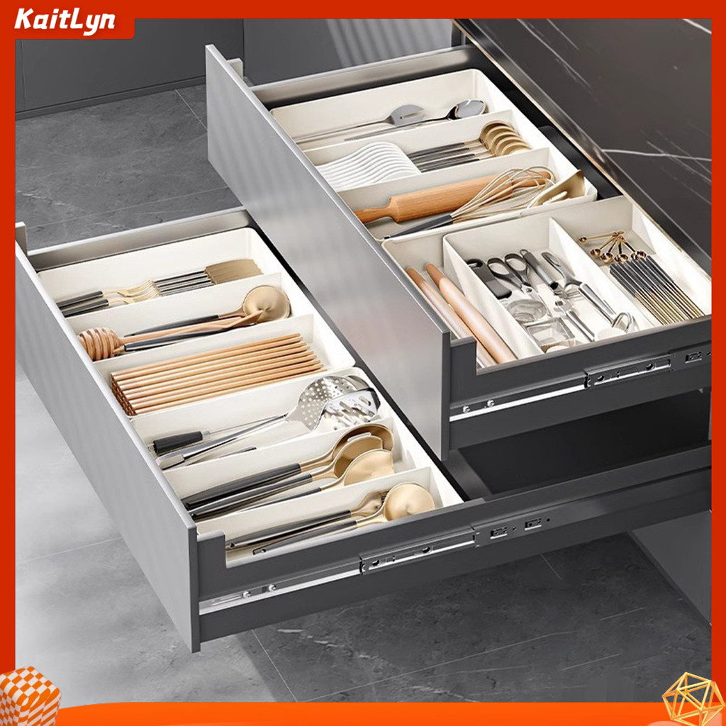 Telescopic Drawer Storage Box Expandable Drawer Organizer Expandable ...