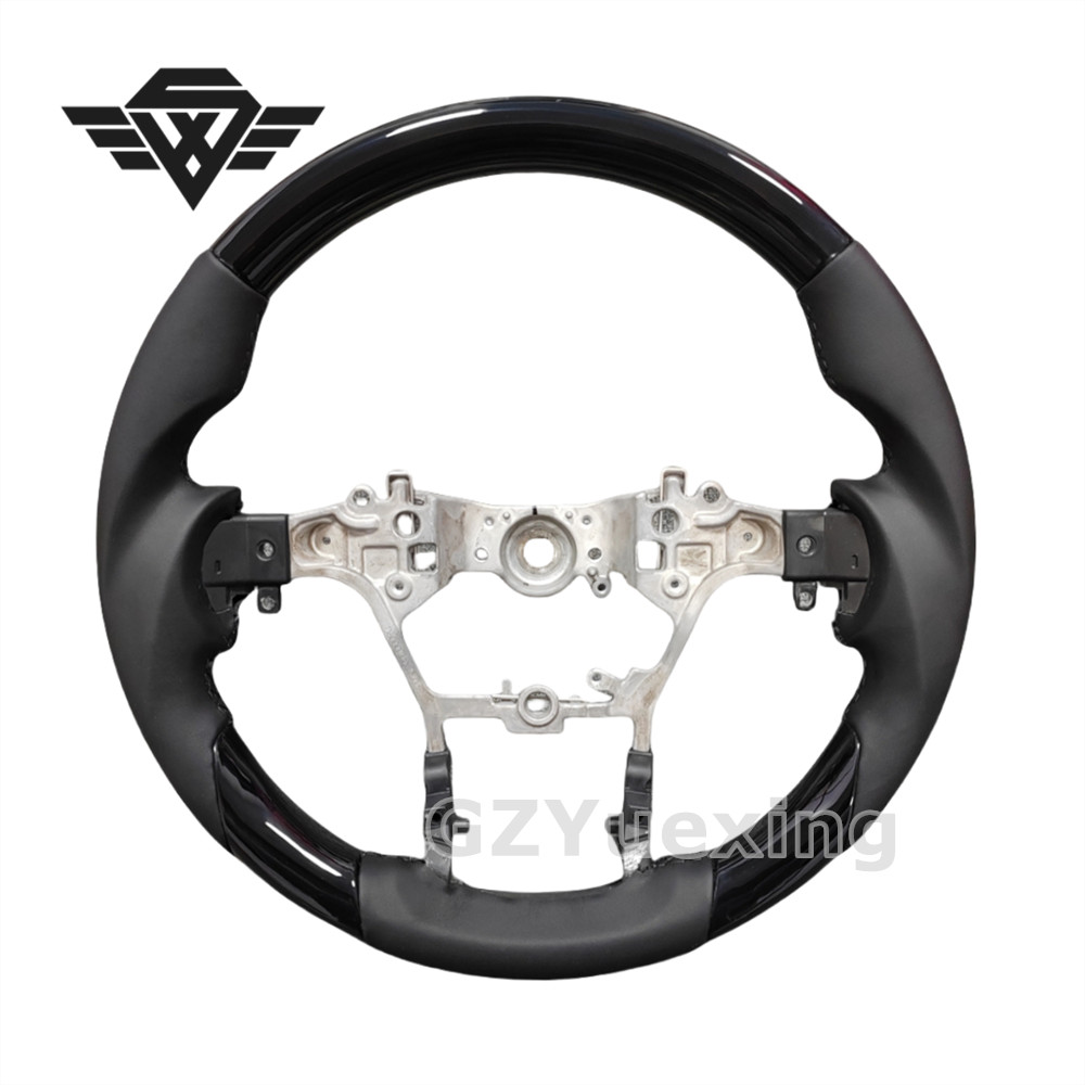 Hot Sell Piano Black Wood Steering Wheel Core for Toyota Hilux Fortuner ...