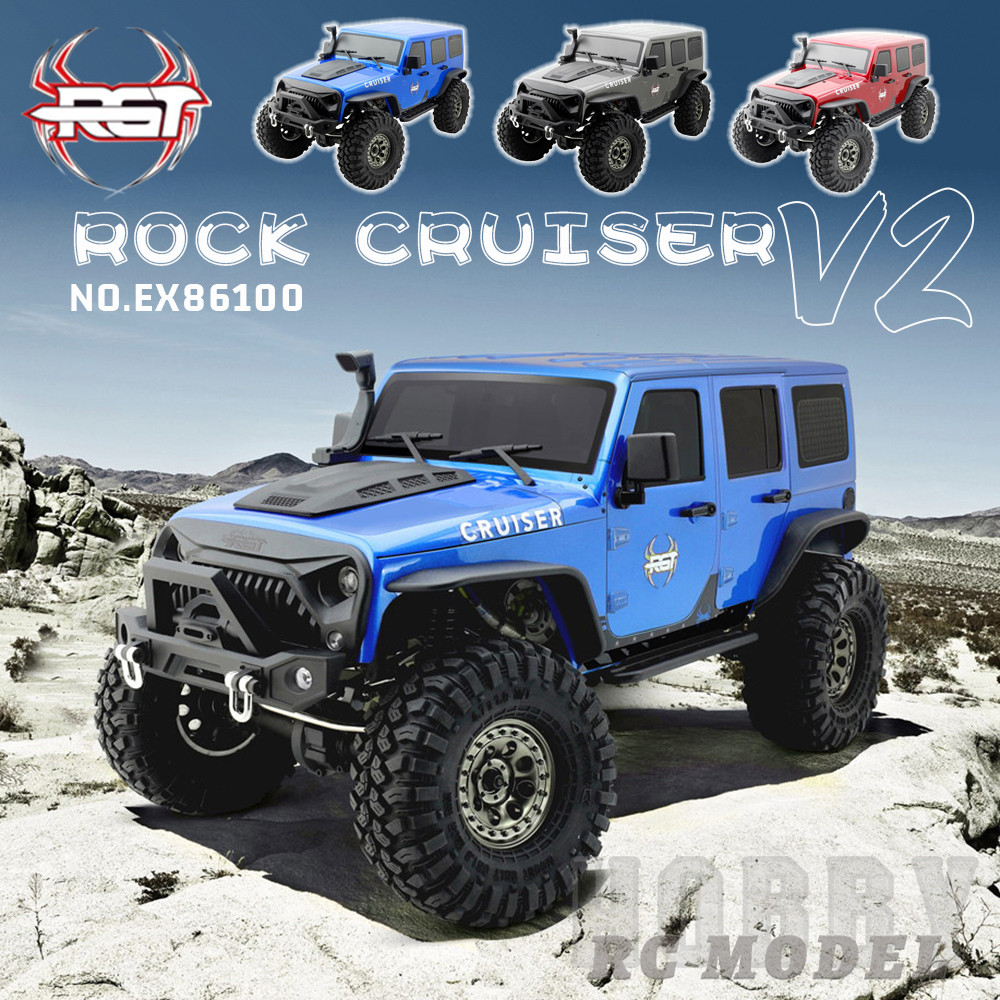 【RGT Rock Cruiser EX86100 V2 2.4GHz 4WD RTR with Battery 1/10 RC ...