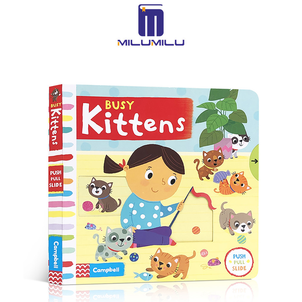 Busy Kittens Board Book Early Childhood Education Books Original ...