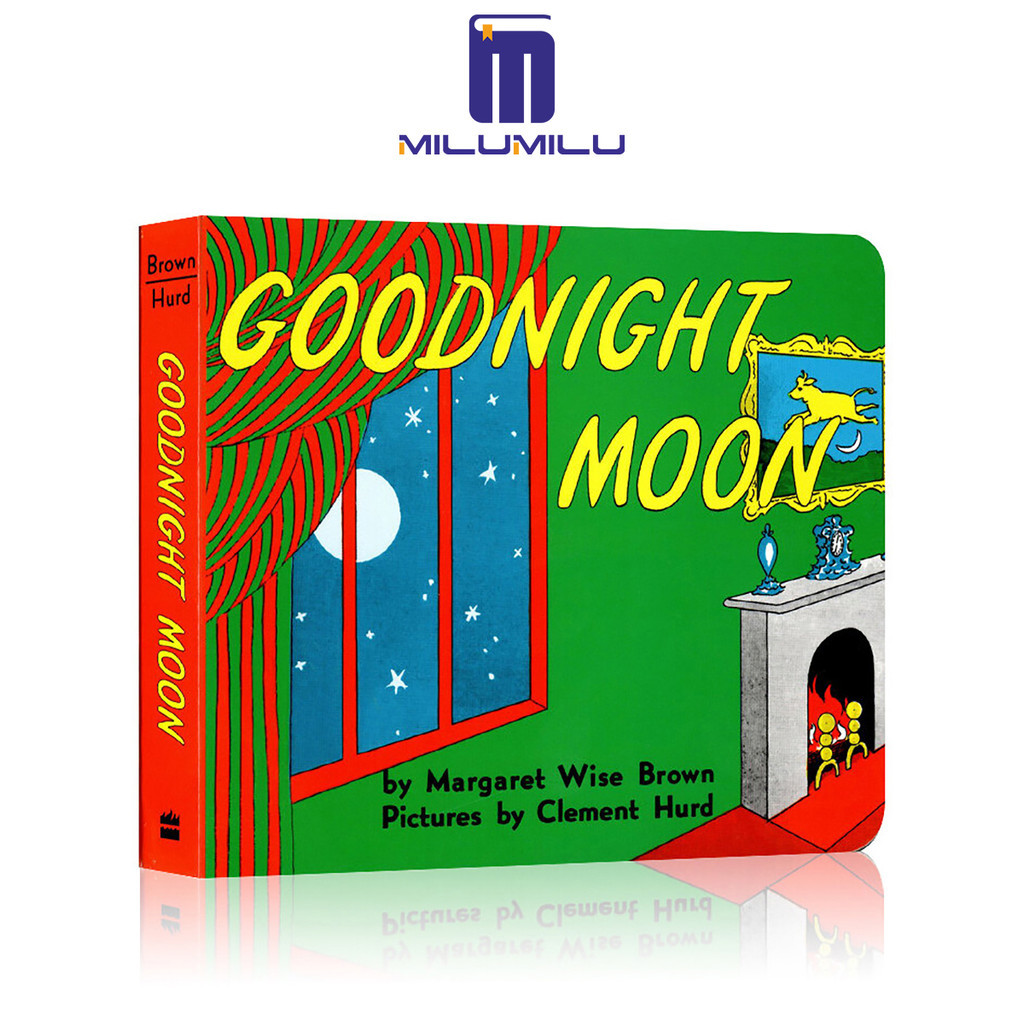 milumilu Goodnight Moon Board book English Activity Story Book for Kids ...