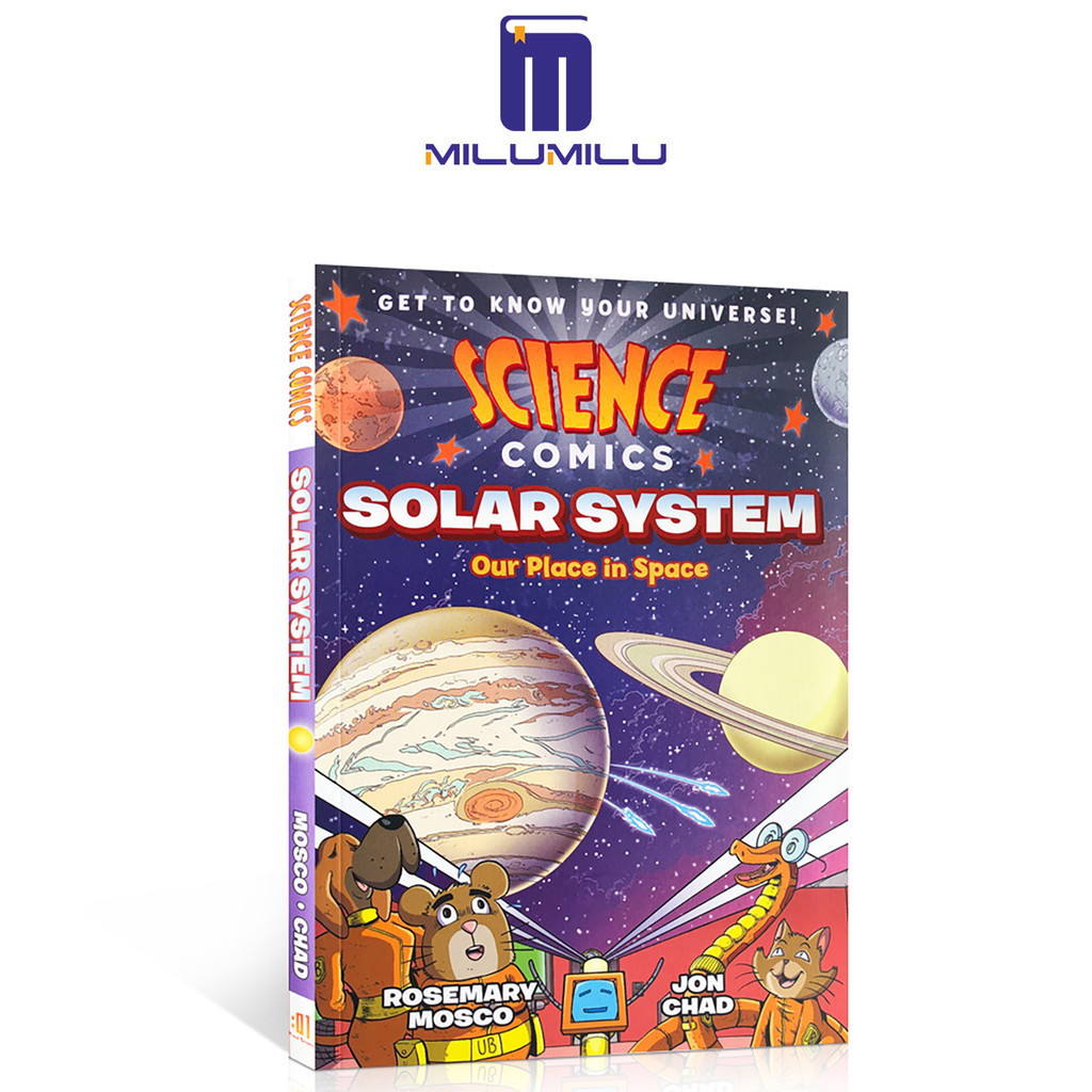 Milu Comic Science Comics Solar System Popular Science Children's ...