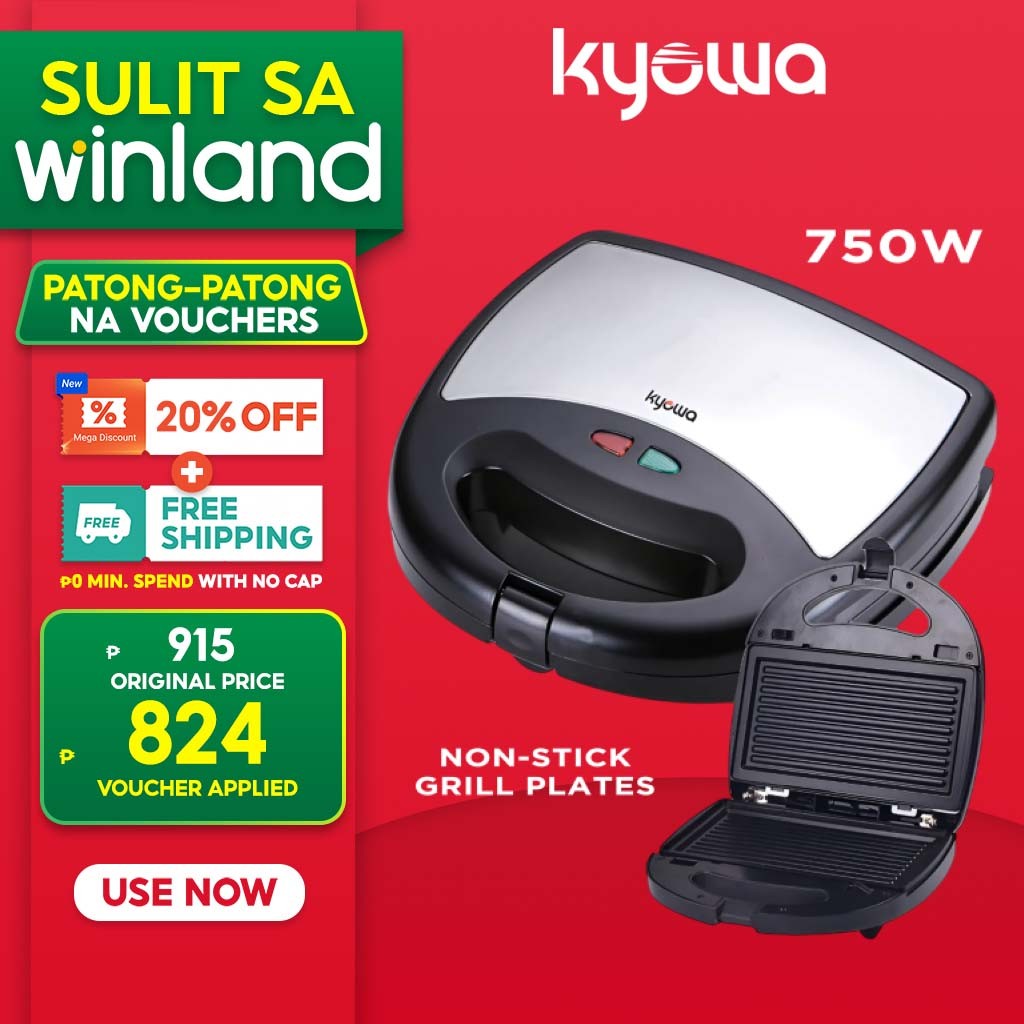 Kyowa by Winland KW-2626 Griller Toaster Bread Toaster | Shopee Philippines