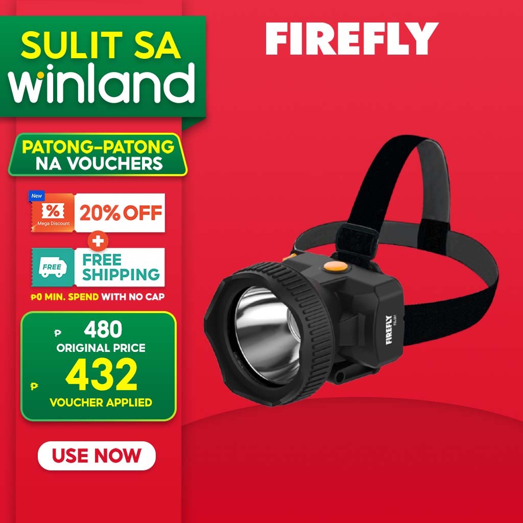 Firefly by Winland Rechargeable LED Head Lamp Headlamp FEL561 | Shopee ...