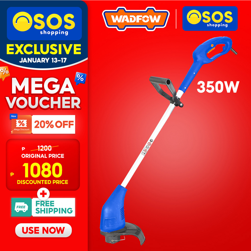 WADFOW Electric Grass Trimmer Garden Grass Trimmer Grass Cutter ...