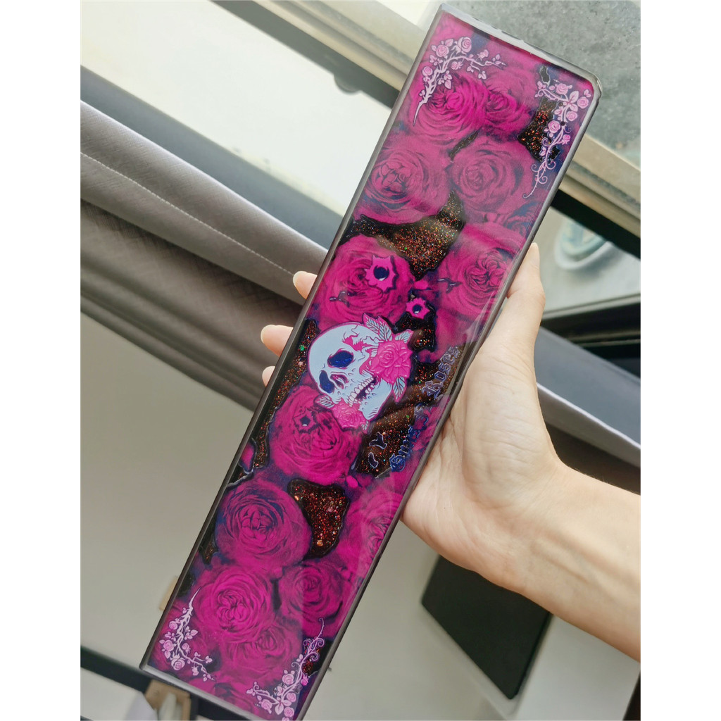≈Epomaker Palm Rest Custom Ghost Resin Wrist Rest Anime Marble Palm ...