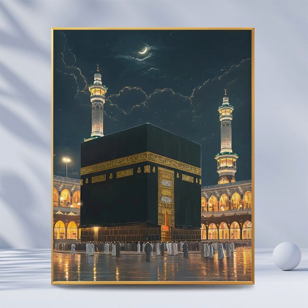 ACANDYL, Oil Paint By Numbers,40x50cm With Frame, Digital Painting Kit ...
