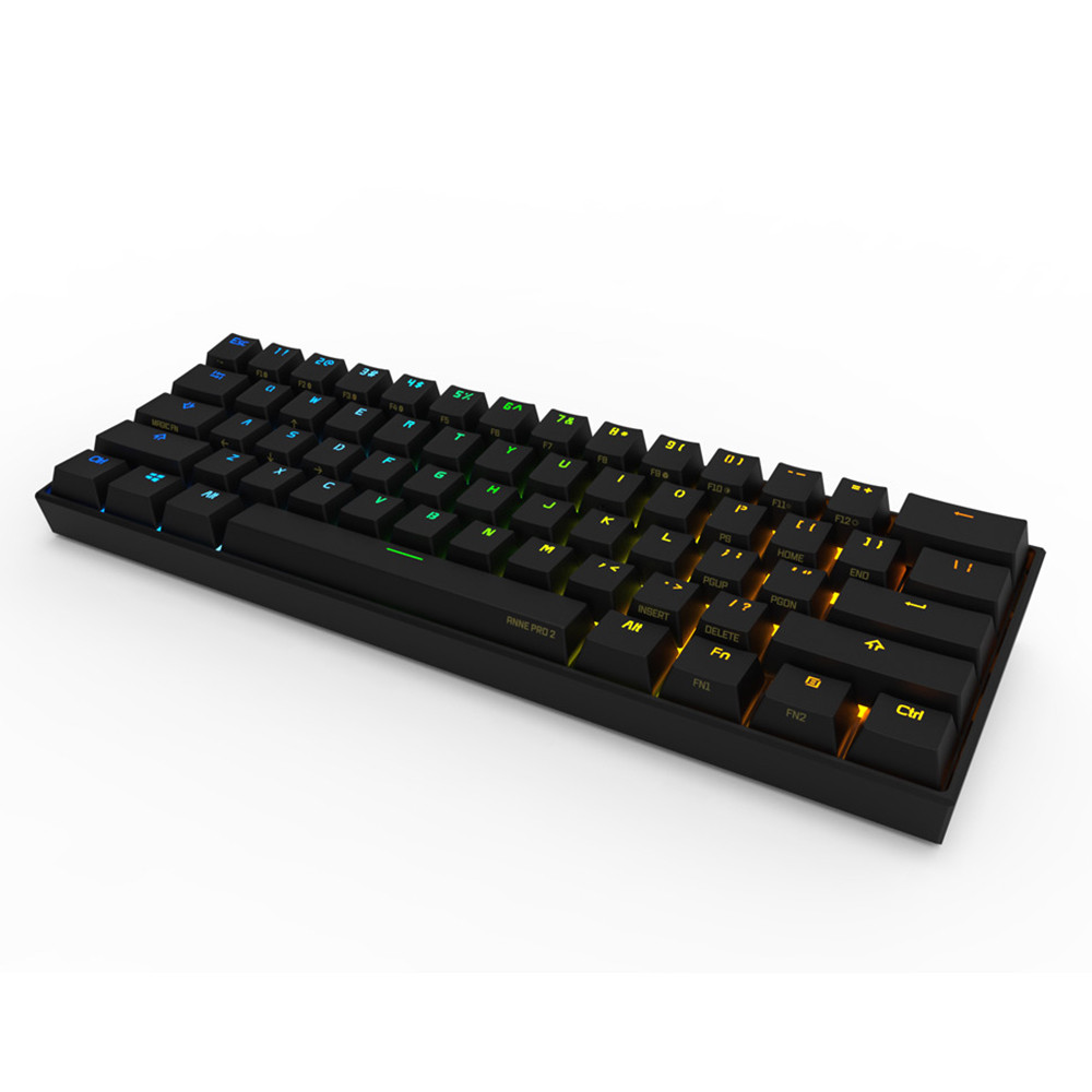 【ANNE PRO 2 60% RGB Wireless Mechanical Keyboard For Windows Linux ...