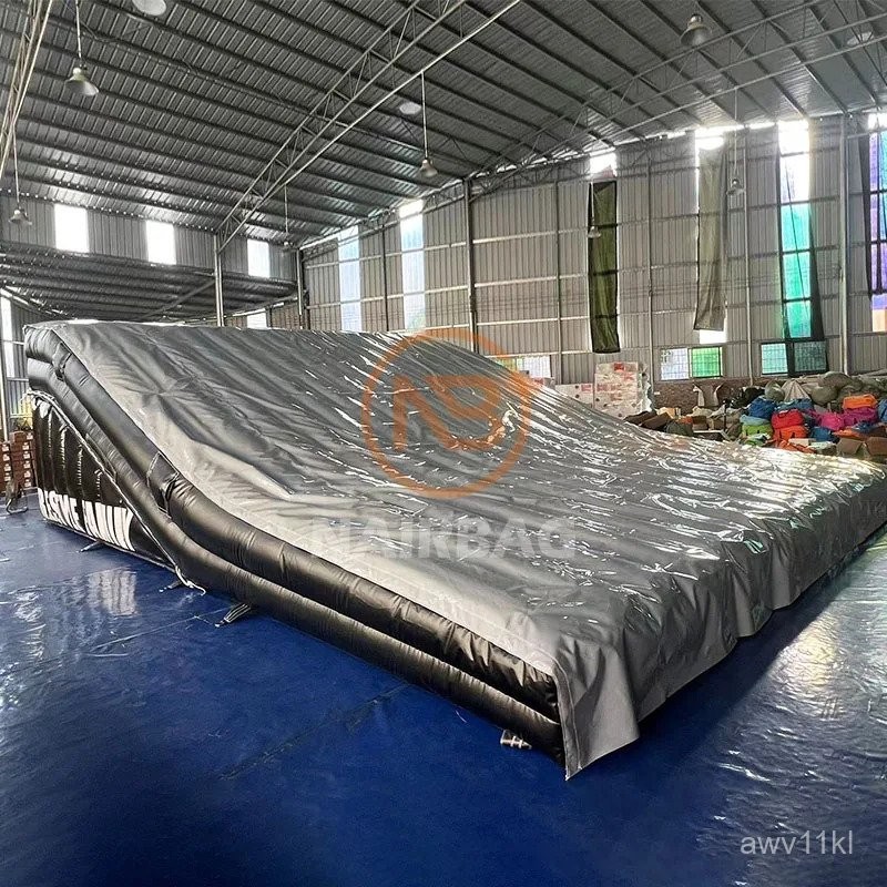 MTB BMX Ramp Inflatable Airbag Lander Mountain Bike Motocross Air Bag Landing Ramp For All ...