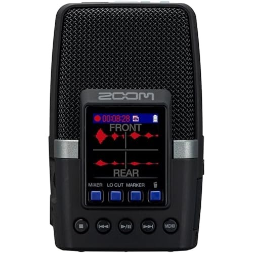Zoom 32-bit float-compatible handheld recorder with 9 different ...