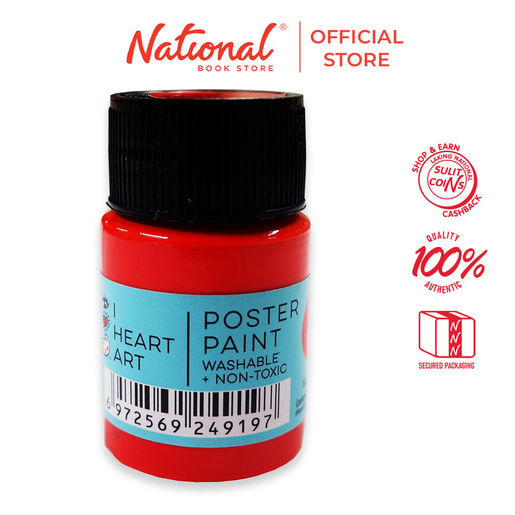 I Heart Art Poster Color 120024 Red 15ml - Poster Colors | Shopee ...