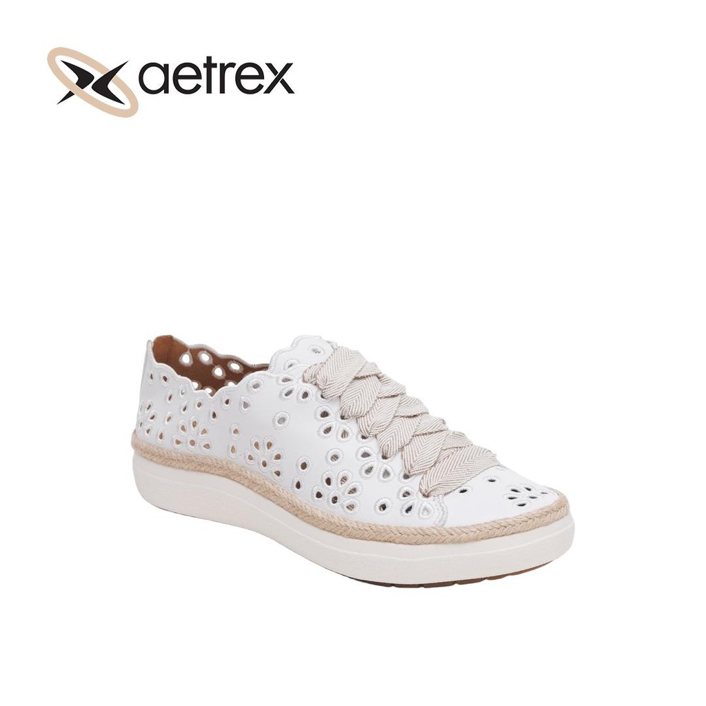 Aetrex Charlotte White Womens Shoes | Shopee Philippines