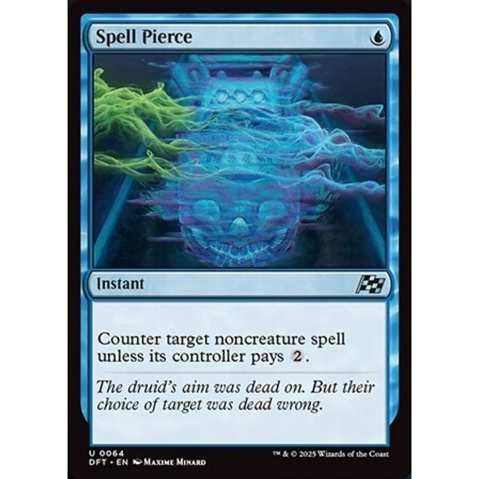 Spell Pierce foil Aetherdrift DFT MTG Magic the Gathering | Shopee ...