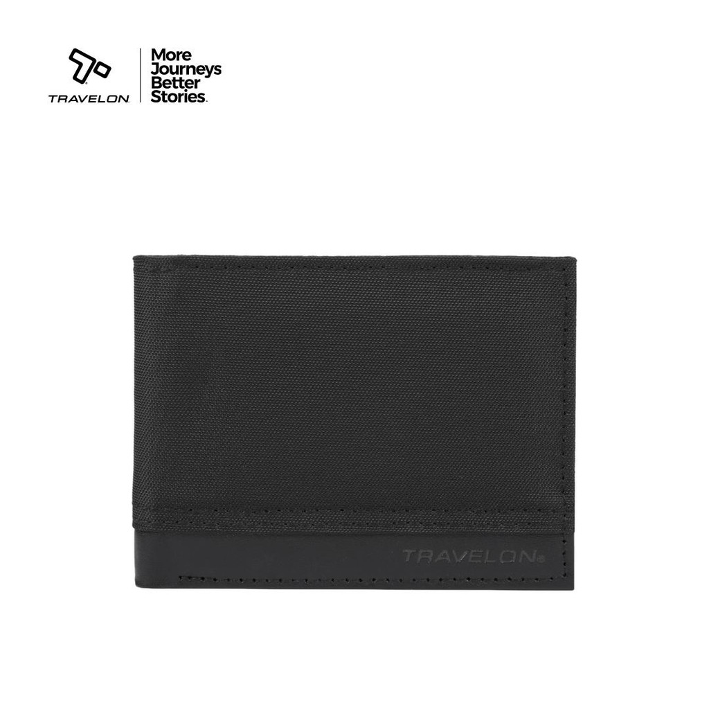 Travelon RFID Blocking Billfold Wallet - Black | Shopee Philippines
