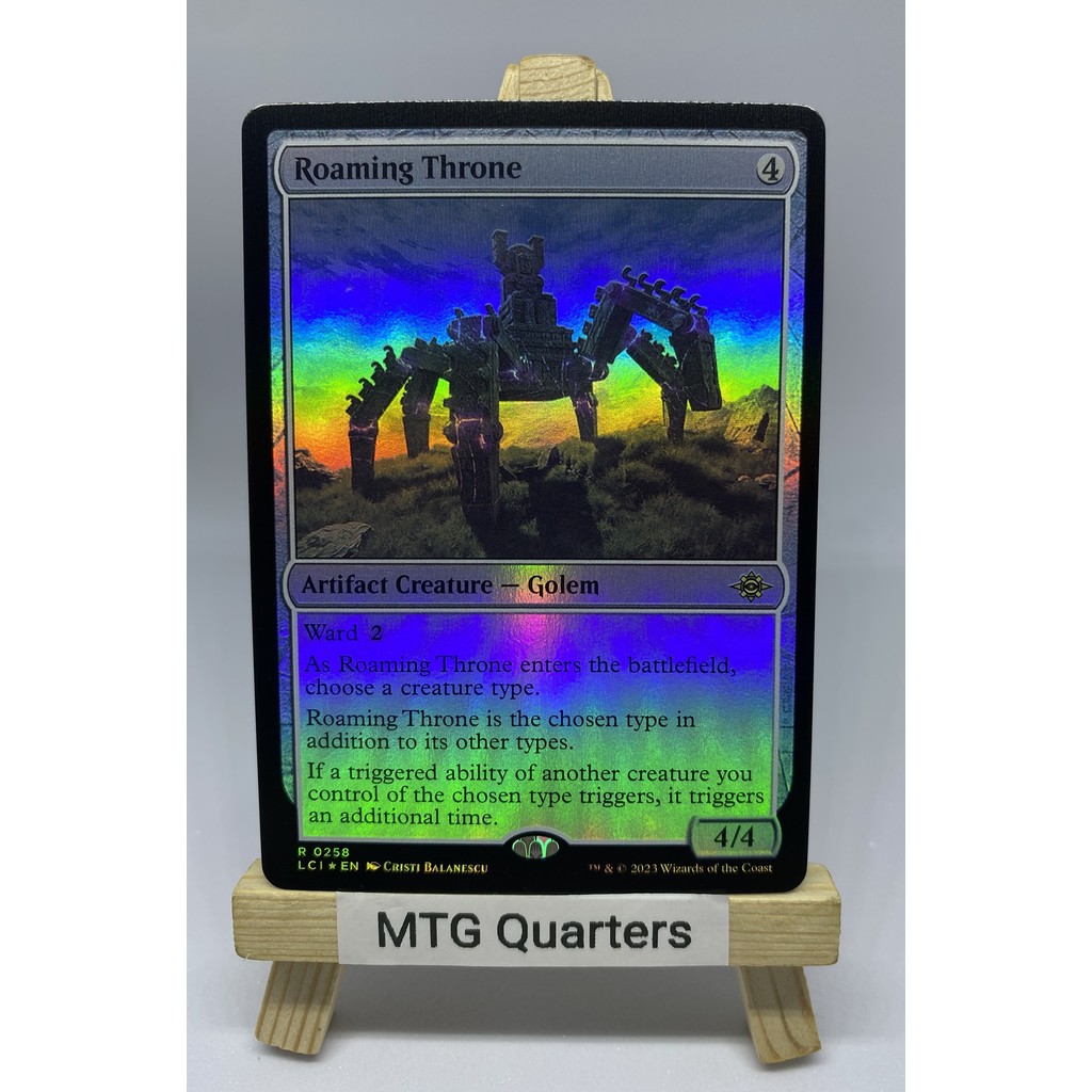 Pr0xy Card - Roaming Throne (Foil) | The Lost Caverns of Ixalan (LCI ...