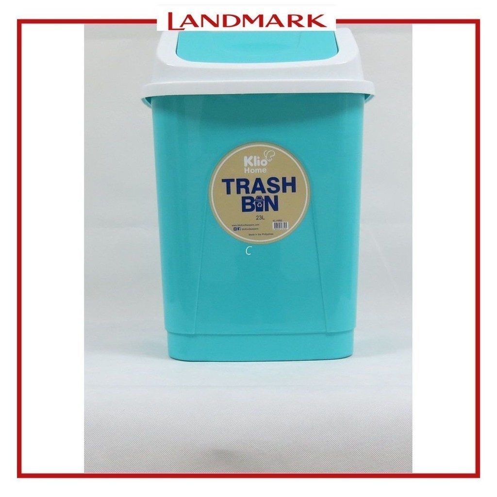 Klio Trash Bin 23L 27.5 x 34 x 48cm | Shopee Philippines