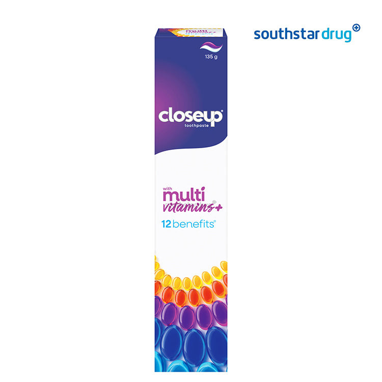 Close-Up Multi-Vitamin Toothpaste 12 Benefits 135g | Shopee Philippines