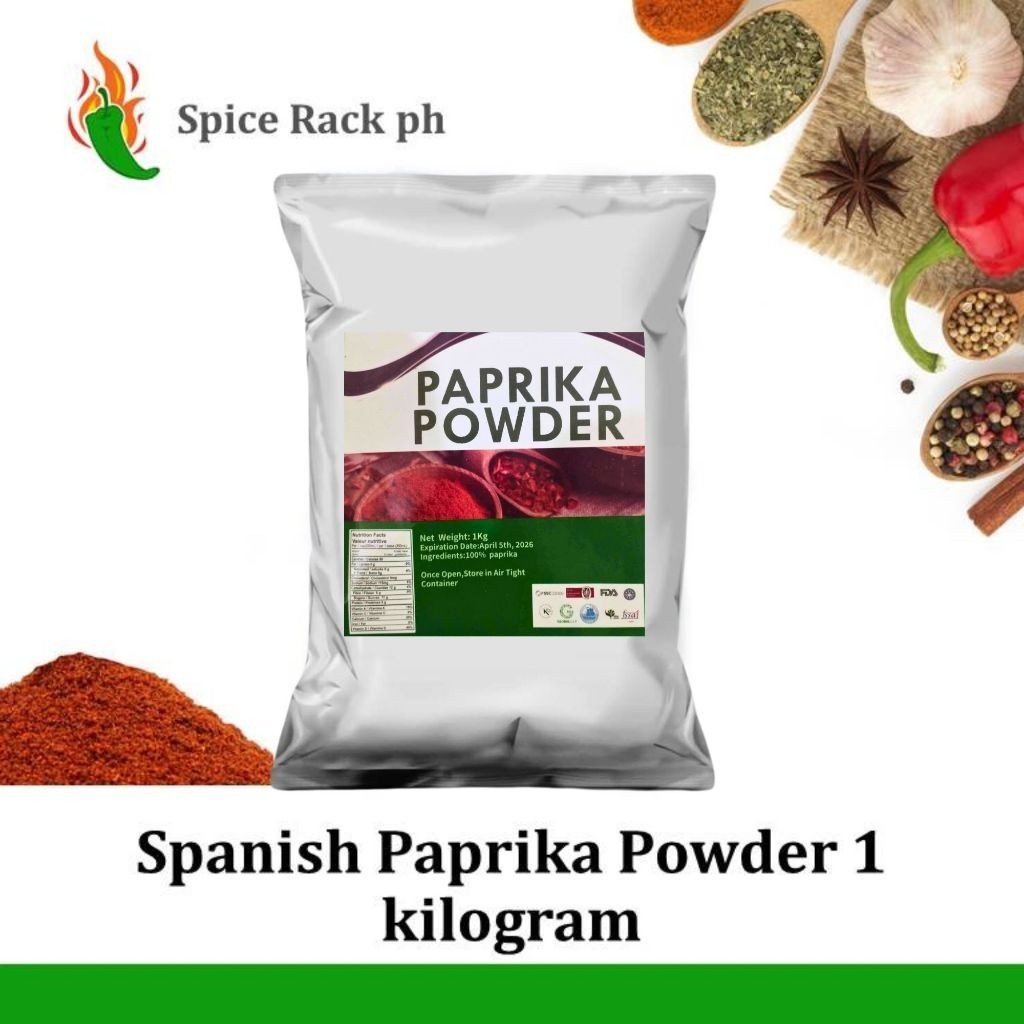 Spicerackph Spanish Paprika Powder Foil 1 kilogram | Shopee Philippines