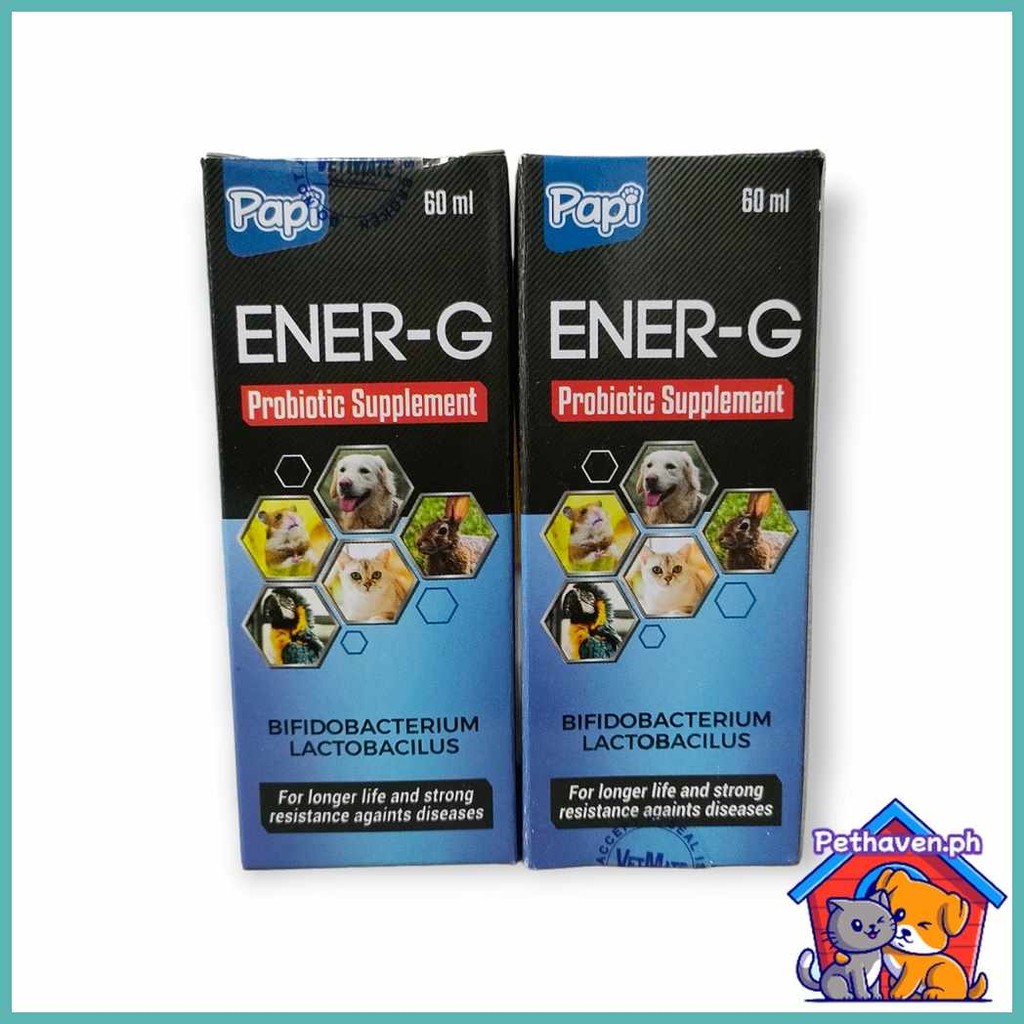PapiR~Ener-G@U&Probiotic;h_60ml | Shopee Philippines