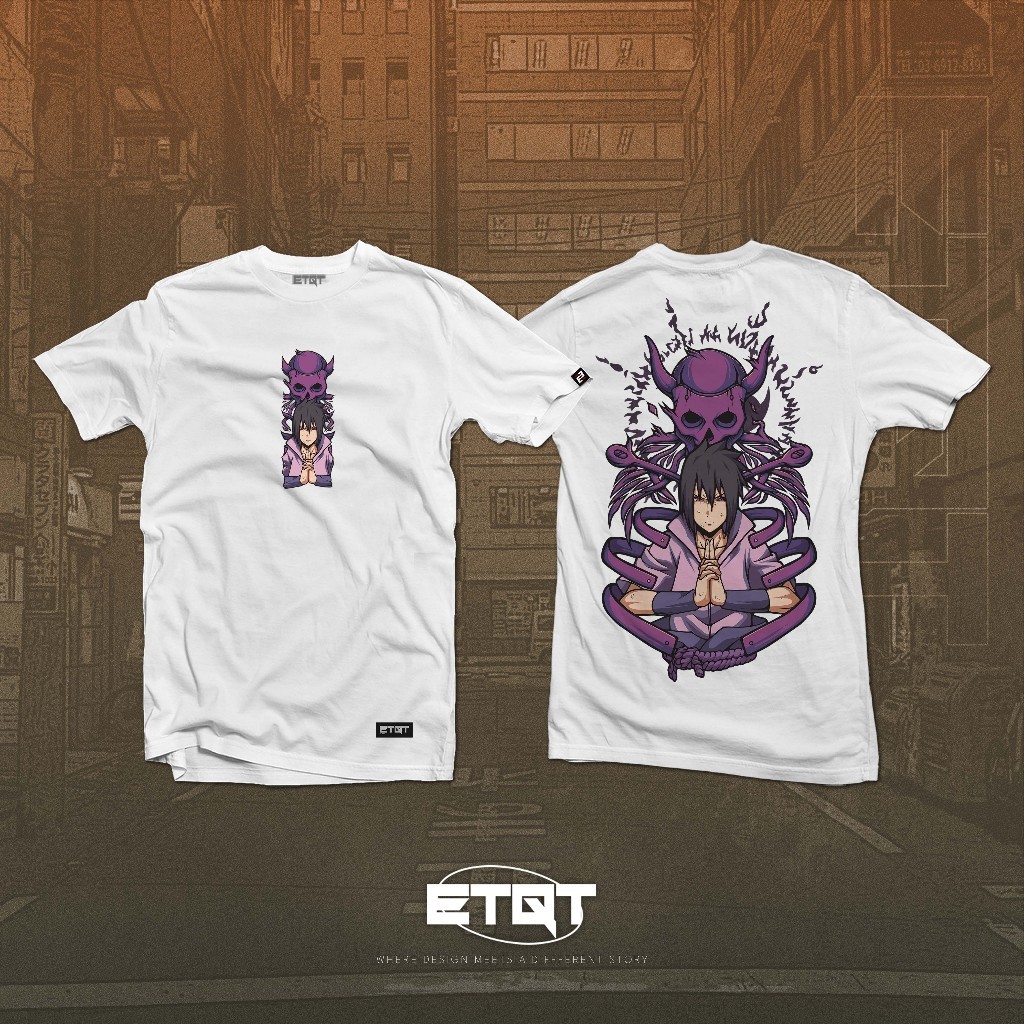 GooFee - ETQT WorldWide - Unisex - Anime Shirt - Naruto - Uchiha Sasuke ...