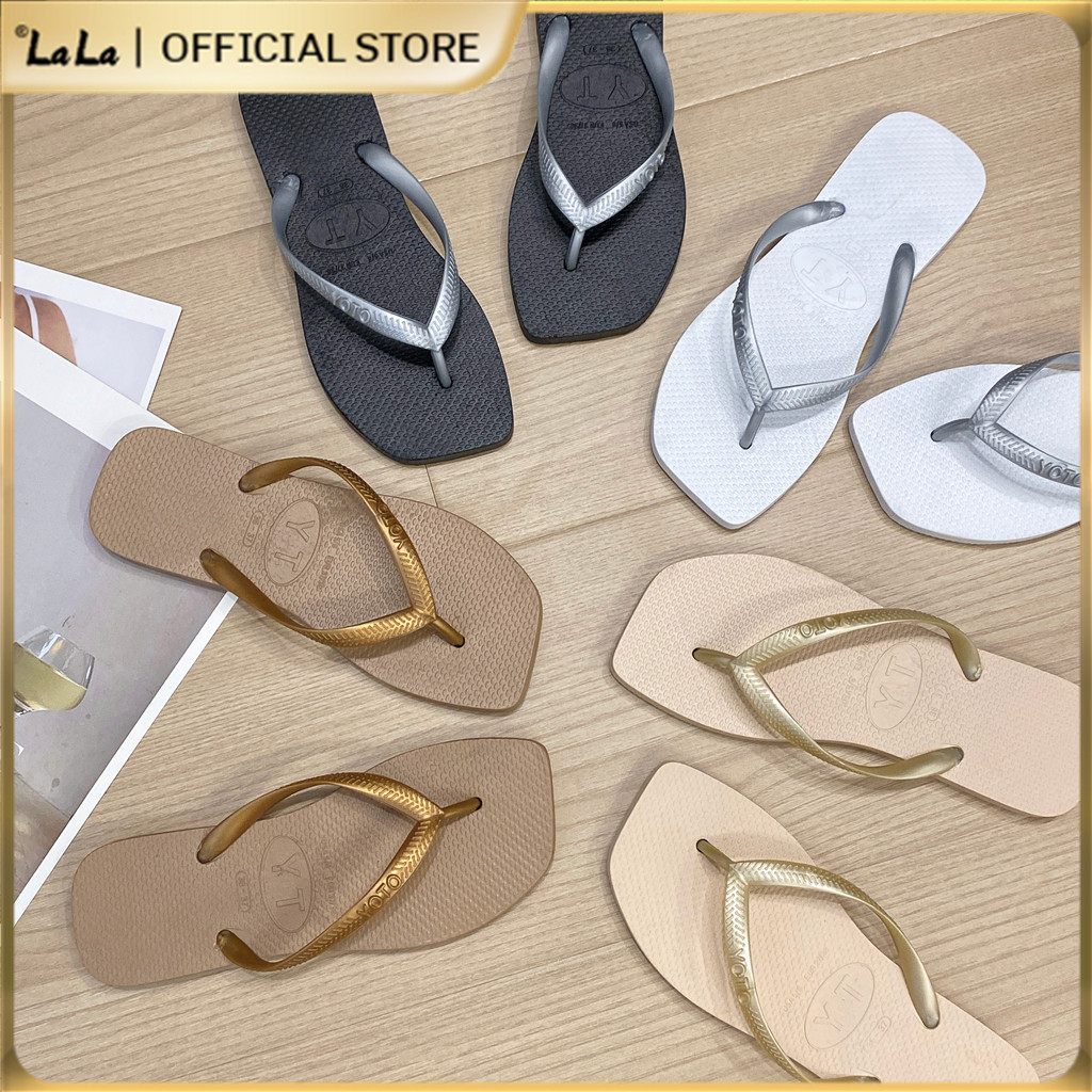 LALA Slippers for Indoor and Outdoor Light weight Flip-flop Rubber ...