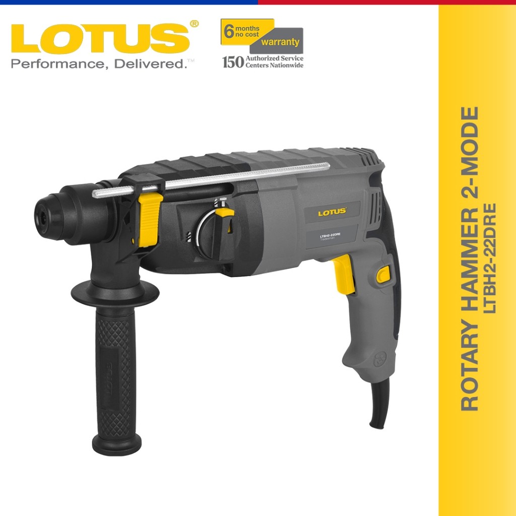 Lotus Rotary Hammer 3 LTBH3-26DRE -MODE & 2 MODE LTBH2-22DRE | Shopee ...